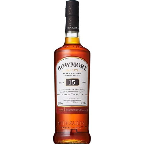 Bowmore 15 Years Single Malt Whiskey 700ml – From The Malt