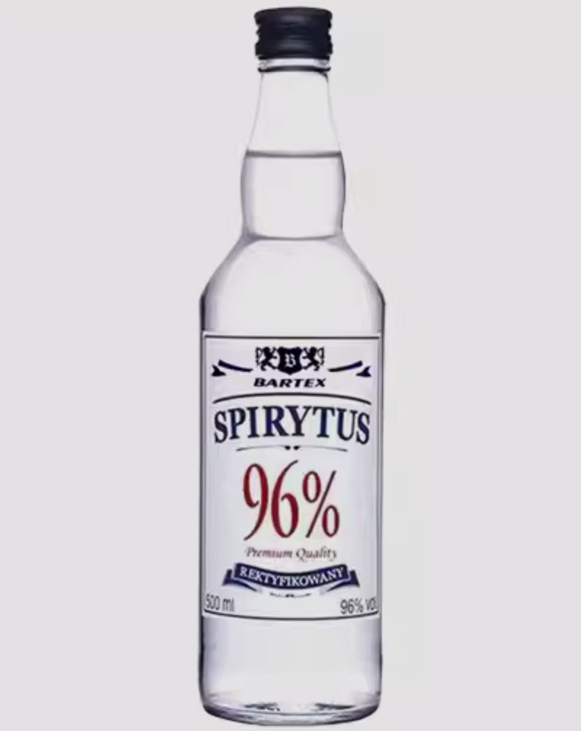 波蘭生命之水精餾伏特加 Spirytus Rektyfikowany Rectified Spirit Vodka 96% 500ml ...